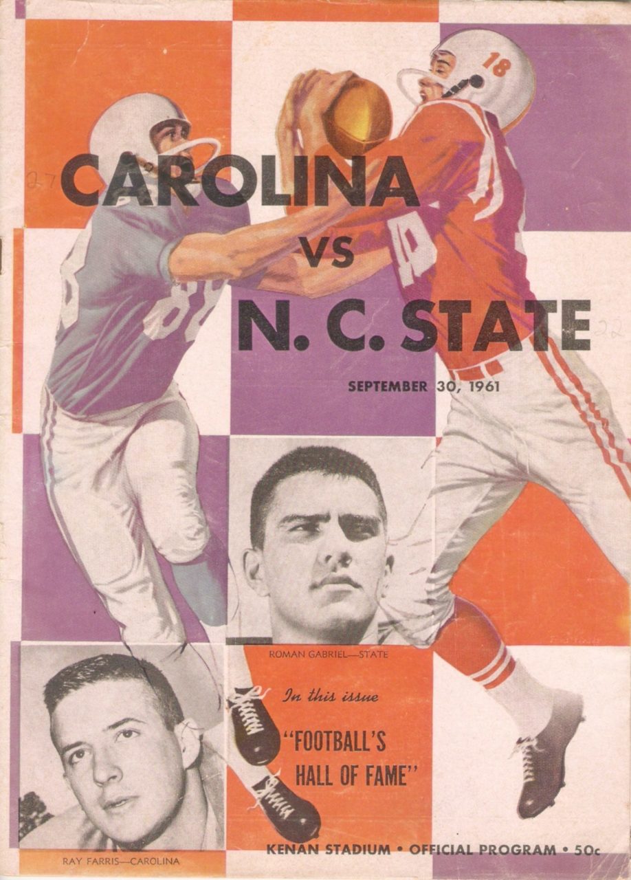 Carolina-State Football Program - R.A. Fountain