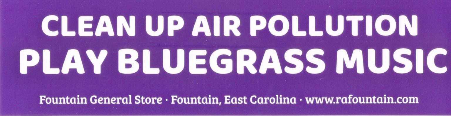 Clean Up Air Pollution bumpersticker [RAF] - R.A. Fountain